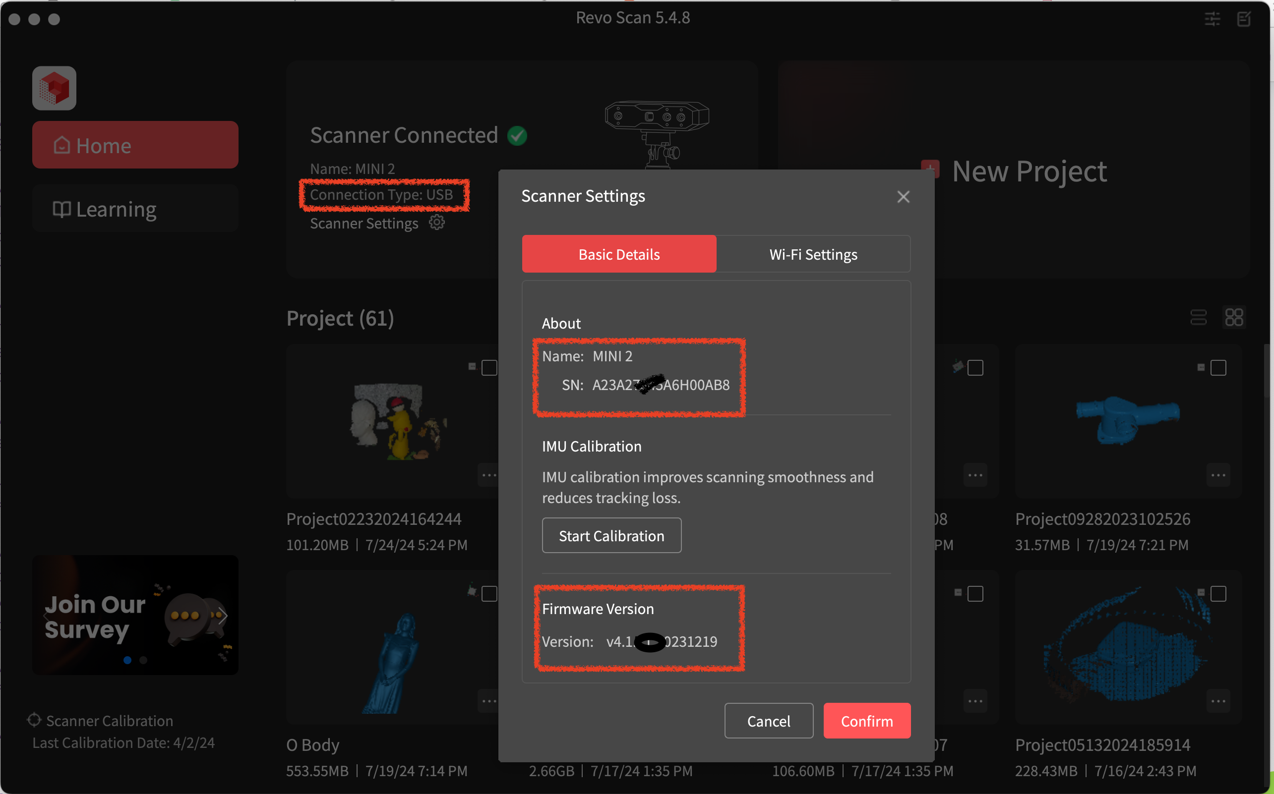 How do I find the firmware version/SN(Serial Number)/WiFi Name ...